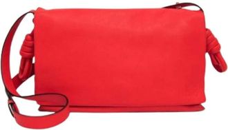 Loewe Pre-owned Sac Messager Flamenco Flap - Femme - Pre-owned - Rouge - Taille: ONE Size
