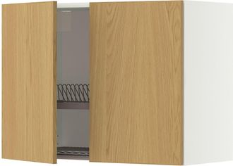 IKEA METOD Wandschrank/Abtropfgest./2 T&uuml;ren