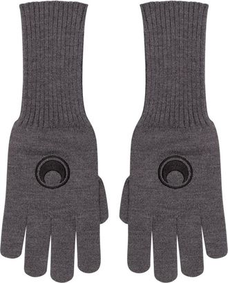 Marine Serre Homme, Accessoires, Gris, Taille: M/L Long Gloves