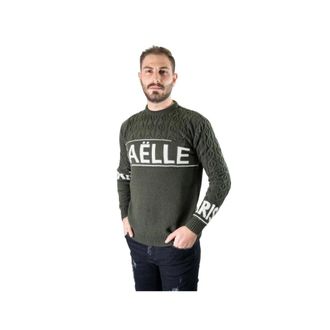 Ga&euml;lle Paris Rundhals-Strickware - - Knitwear - Herren - Gr&uuml;n - XL
