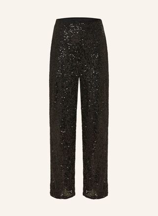 Mrs & Hugs Mrs & Hugs Marlenehose Mit Pailletten schwarz