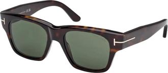 Tom Ford unisex, Accessoires, Brun, Taille: 53 MM Caine-02 Lunettes de soleil