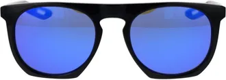 Nike NI-1063768 Mirrored Blue Lens Sunglasses - Black
