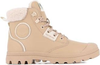 Palladium Femme Pampa Hi Snow Warm Bottine, Beige, 35.5 EU