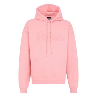 Dsquared2 Homme, Sweatshirts et sweats &agrave; capuche, Rose, Taille: XL Rebels Relax Fit Sweat &agrave; capuche