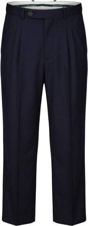 Dr&ocirc;le de Monsieur Herren Hose &Agrave; PLIS CROPPED LAINE