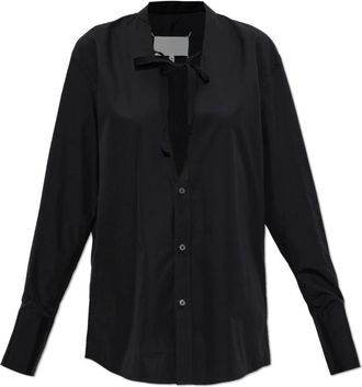 Maison Margiela Femme, Blouses et Chemises, Noir, Taille: 36 FR Chemise avec D&eacute;coratif