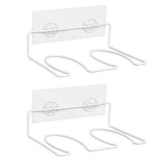 BESPORTBLE GARVALON 2 St&uuml;ck Wandmontiertes Schuhregal Wei&szlig; Platzsparender Schuhhalter mit Kreativem Design Langlebiges Wandregal zur Aufbewahrung und Pr&auml;sentatio