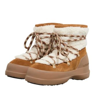 Moon Boot Winterboots - Mb Luna Boot Shearling - Gr. 39 (EU) - in Braun - f&uuml;r Damen