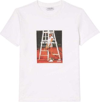 Lacoste T-Shirt f&uuml;r Damen, Piqu&eacute; (Wei&szlig;)