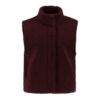 Fuchs Schmitt Webpelzweste - - Jackets - Damen - Rot - 2XL