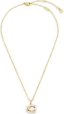 Coach Halskette 37541351 Goldfarben