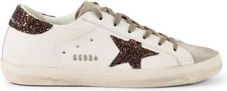 Golden Goose Baskets avec &eacute;toile en cuir m&eacute;lang&eacute;