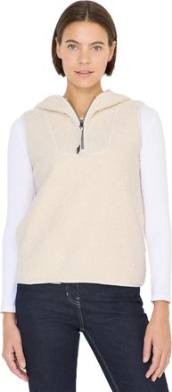 Cecil Teddy Troyer Weste teddy vanilla white XXL