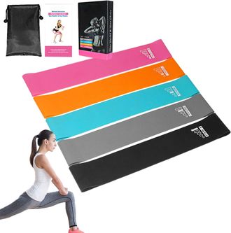 Generico Widerstandsb&auml;nder, multifunktionales und elastisches Fitnessger&auml;t f&uuml;r Zuhause, Krafttrainingsb&auml;nder f&uuml;r Beine, f&uuml;r M&auml;nner, Frauen, Kinder, Jugendliche