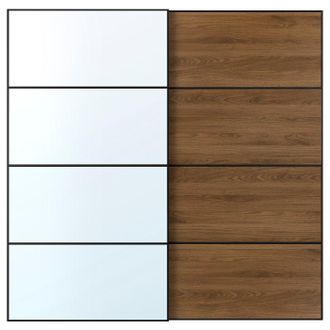 IKEA AULI / MEHAMN Schiebet&uuml;rpaar
