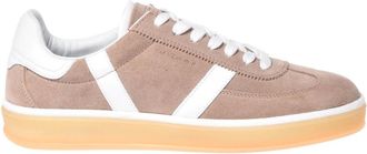 Baldinini Femme, Chaussures, Beige, Taille: 37 1/2 EU Suede Baskets
