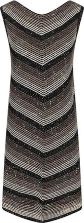 D.exterior Femme, Robes, Noir, Taille: 38 FR Degrade Dress