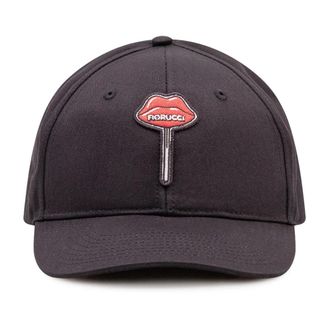 Fiorucci Patch Baseball Cap - - Accessories - Damen - Schwarzk - ONE SIZE