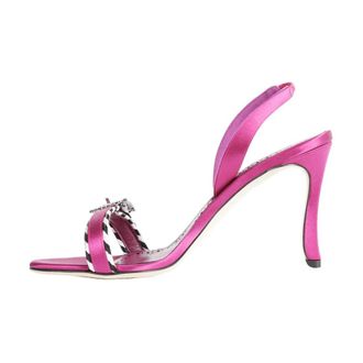 Manolo Blahnik Damen, Schuhe, Lila, 39 EUGr&ouml;&szlig;e