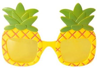Generic Lunettes de soleil amusantes en forme dananas pour f&ecirc;te - Lunettes de soleil ananas | Lunettes de f&ecirc;te tropicale, accessoires d&eacute;t&eacute; pour homme, enfants