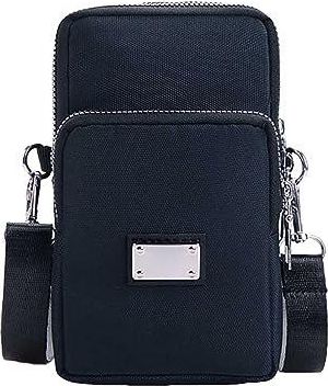 Generic Sac &agrave; bandouli&egrave;re polyvalent de couleur unie pour t&eacute;l&eacute;phone portable, petit sac &agrave; bandouli&egrave;re, sac &agrave; langer vertical et sacs &agrave; bandouli&egrave;re, BU1., tail