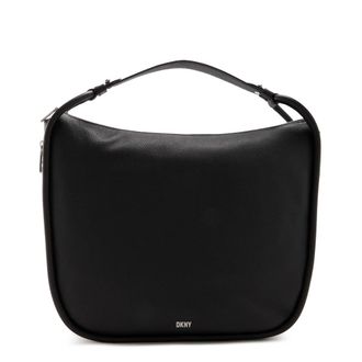 DKNY Schwarze Kuhfell Umh&auml;ngetasche - - Bags - Damen - Schwarzk - ONE SIZE