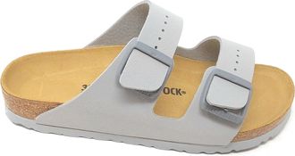 Birkenstock Unisex Arizona BS Birko-Flor Stone Coin Sandalen 39 EU