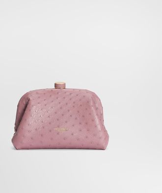 Dolce & Gabbana Handtasche Grandma Mini Aus Strau&szlig;enleder - Frau Collection Rosa Onesize