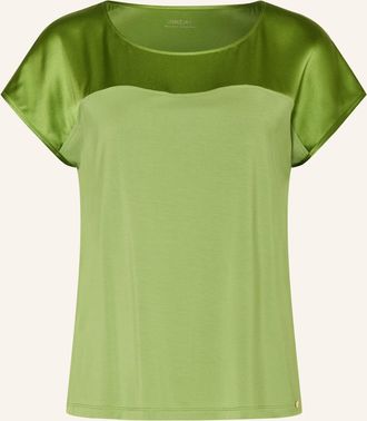Marc Cain Blusenshirt Im Materialmix gruen