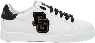 Dolce & Gabbana Homme, Chaussures, Blanc, Taille: 40 EU DG Cushion Baskets