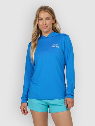 Salty Crew Unscripted Hooded Sunshirt Longsleeve Lycra bold blue