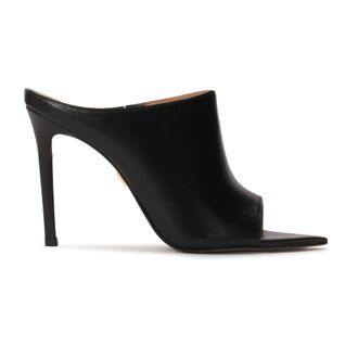 Kazar Schwarze Stiletto-Zehentrenner mit spitzer Nase - - Shoes - Damen - Schwarzk - 37 EU
