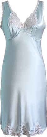 Shadowline Damen Rochelle Slipper, Satin, mit Verstellbaren Trägern Voller Schlupf, Minze, L