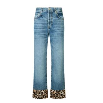 Liu Jo Gerade geschnittene Cropped Jeans - - Jeans - Damen - Blau - W30