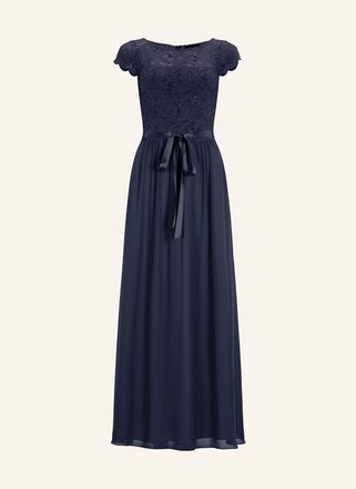 Swing Swing Abendkleid Mit Pailletten blau