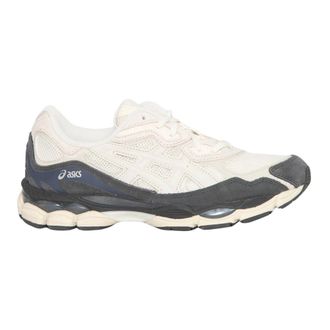 Asics Homme, Chaussures, Blanc, Taille: 45 EU Blanc/Gris Fum&eacute;e Bian Baskets