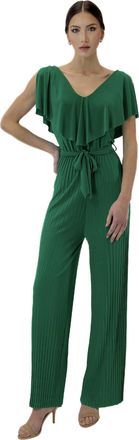 Elara Damen Jumpsuit V-Schnitt 1205 Green