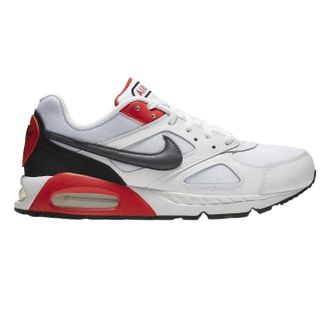 Nike Air Max Sneaker f&uuml;r Herren, Leder (Wei&szlig;/Schwarz/Rot)