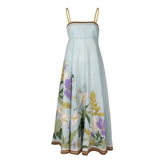 Alemais Femme, Robes, Bleu, Taille: 38 FR Maxi Robes