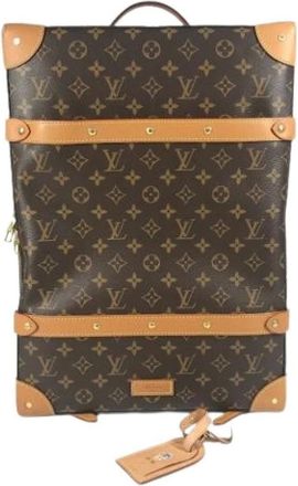 Louis Vuitton unisex, Pre-owned, Brun, Taille: ONE Size Sac &agrave; dos en toile Pre-owned