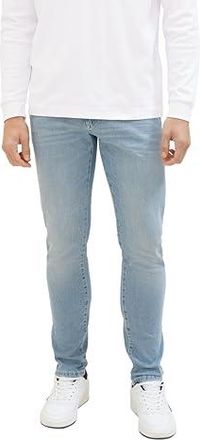 Tom Tailor 1035649 Jean Slim Troy, 10140-Super Stone Blue Denim, 34W x 34L Homme