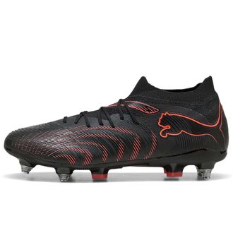 Puma Unisex Future 9 Match MXSG Fu&szlig;ballschuh, schwarz-leuchtendes Rot, Starkes Grau, Gr&ouml;&szlig;e 40, Puma Schwarz leuchtendes Rot, Starkes Grau, 40 EU