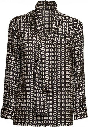 Max Mara Femme, Blouses et Chemises, Noir, Taille: 38 FR Camicia Boccale