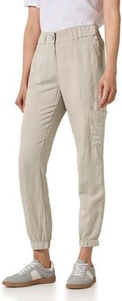 Cecil B378718 Pantalon, Beige Pumice, XS Femmes