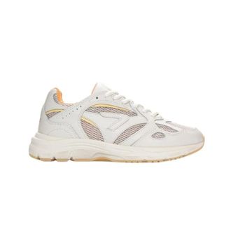 HUB Moderne Off White/Papaya Sneaker - - Shoes - Damen - Wei&szlig; - 38 EU
