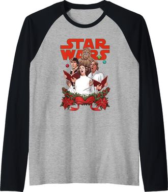 Star Wars Rebel Choir Funny Holiday Raglan