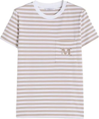 Max Mara Femme, Tops, Multicolore, Taille: 38 FR T-shirt &agrave; col rond