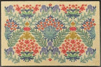 Wash+Dry Fu&szlig;matte, Flower Bouquet Daylight 50x75cm, innen und au&szlig;en, waschbar