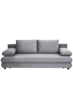 Xora Schlafsofa Taras, Hellgrau, Textil, 2-Sitzer, F&uuml;llung: Schaumstoff, 197x77x81 cm, Stoffauswahl, Wohnzimmer, Sofas & Couches, Schlafsofas, Schlafsofas 